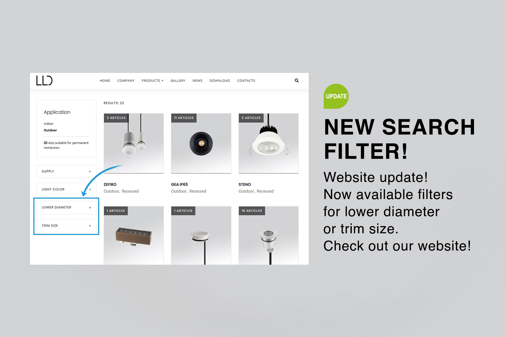 LLD Light | LED lighting systems made in Italy