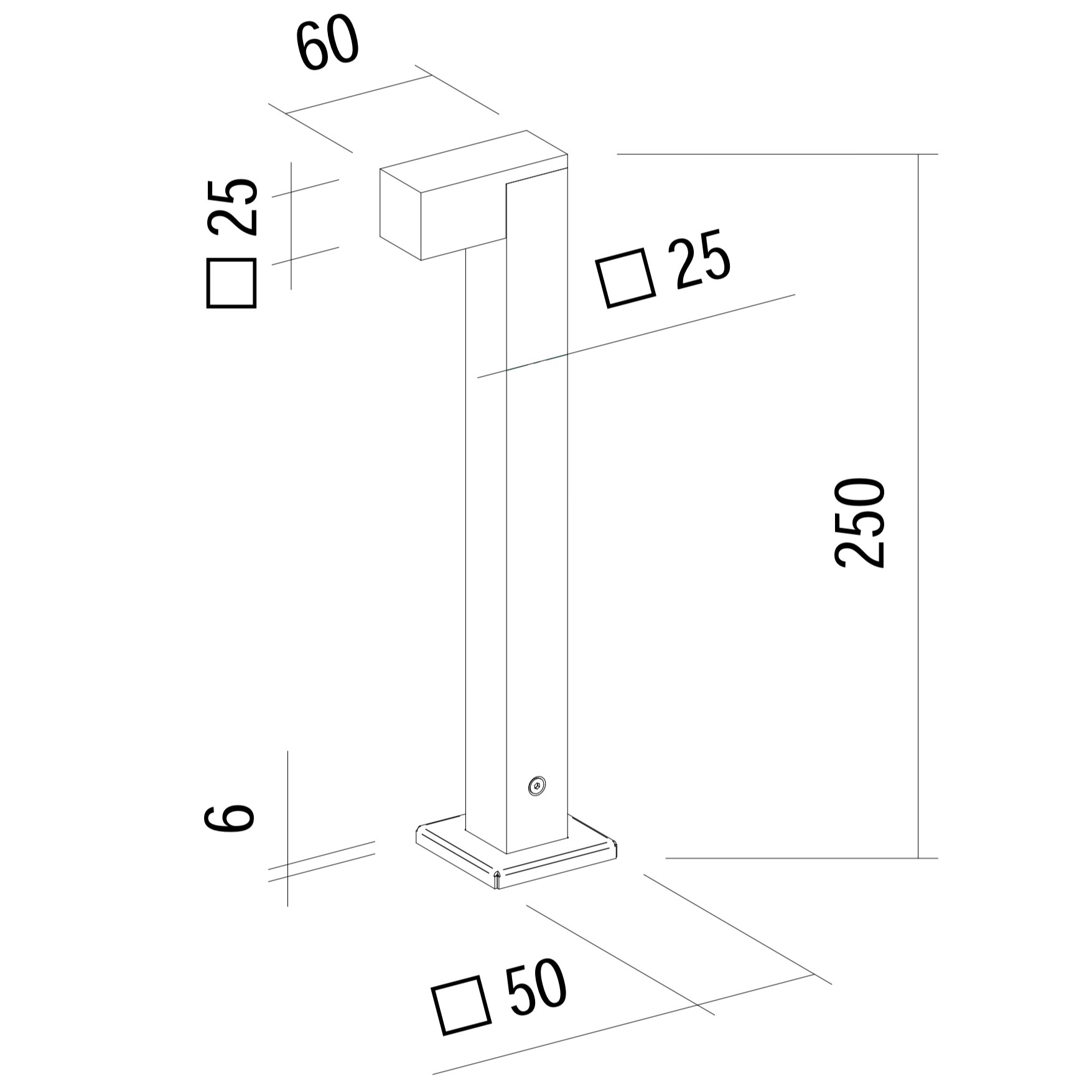 LICO BOLLARD S-S | LLD Light