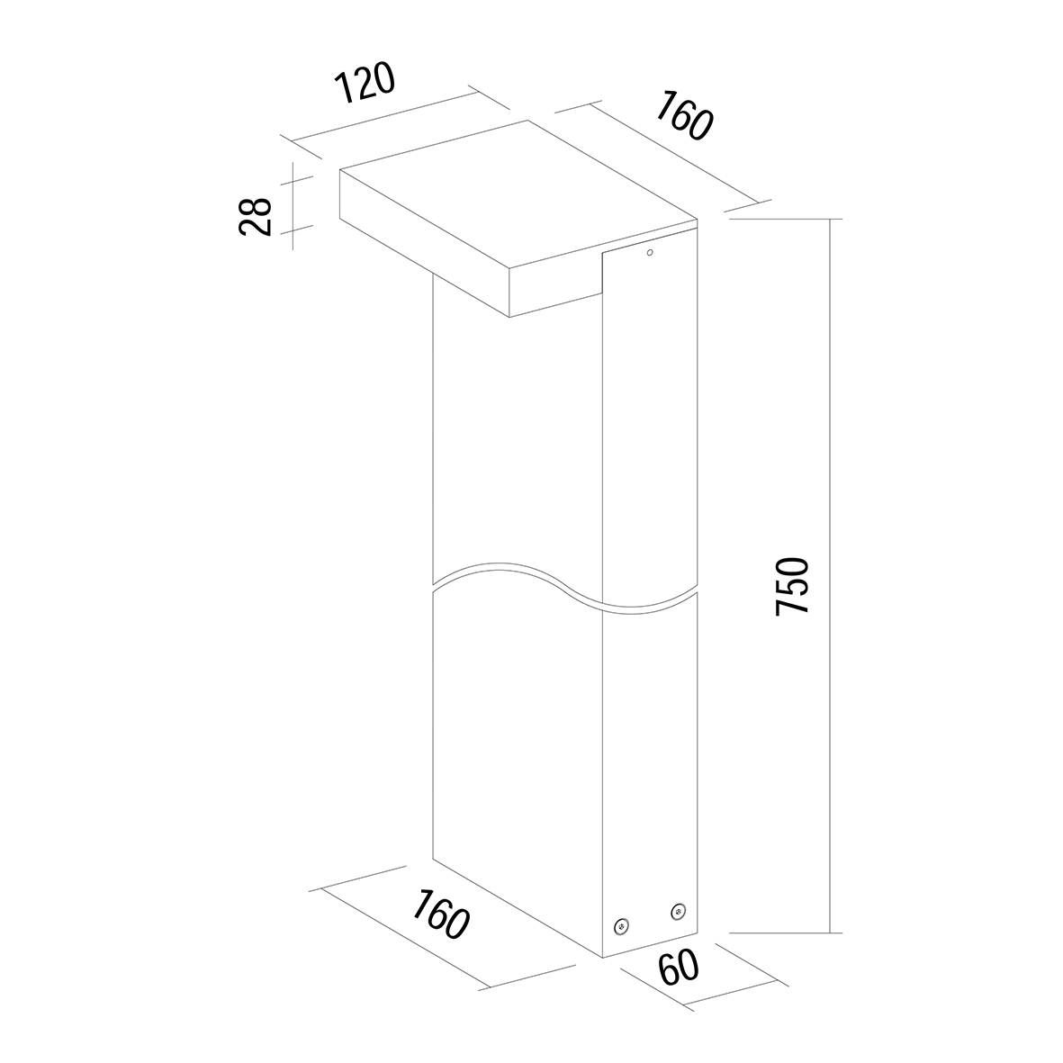 LICO BOLLARD XL-M | LLD Light