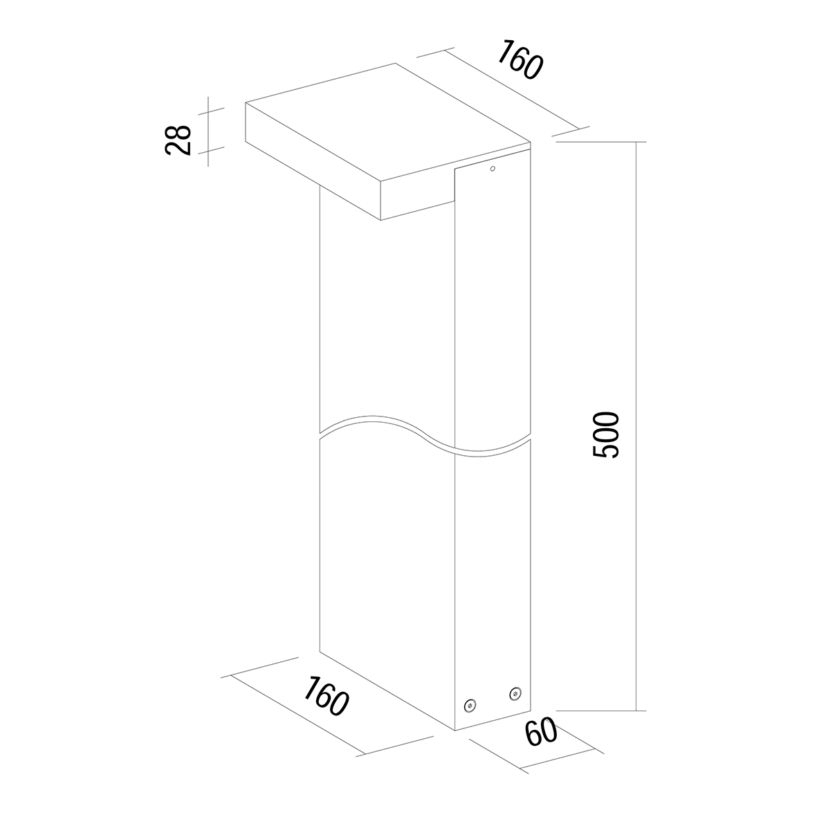 LICO BOLLARD XL-S | LLD Light